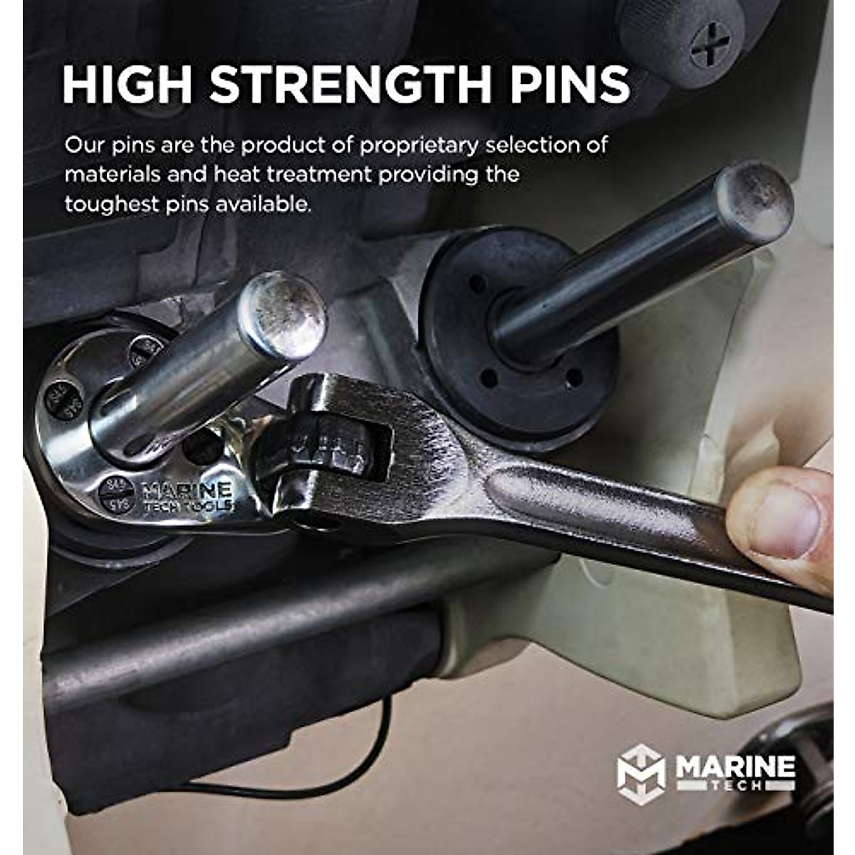 M Marine Tech Tools Outboard Trim/Tilt Pin Wrench Set, Yamaha, Suzuki, Johnson, Evinrude - 38mm (AMT0004) 32mm (AMT0006), 35mm (AMT0009)