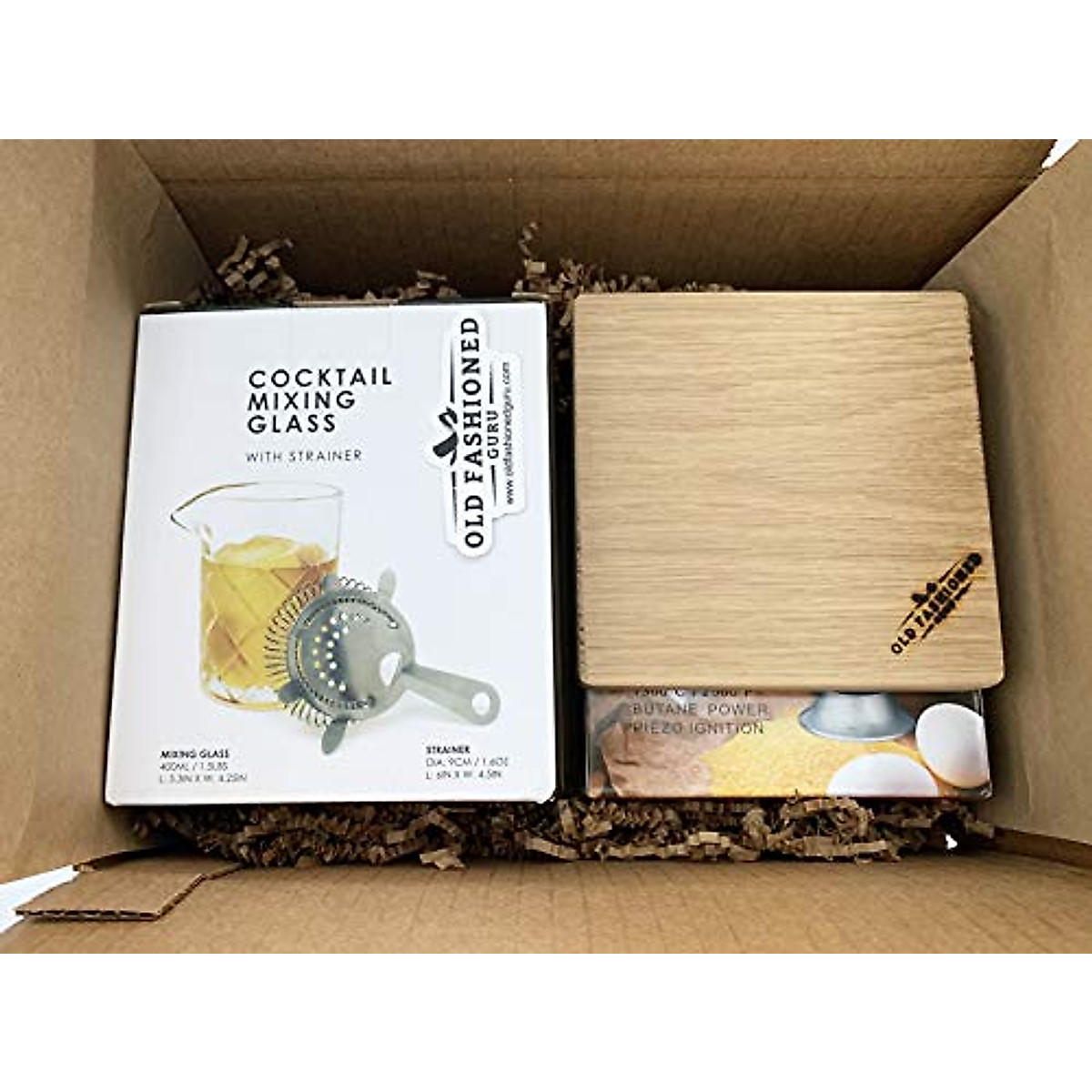 Old Fashioned Cocktail Smoking Kit