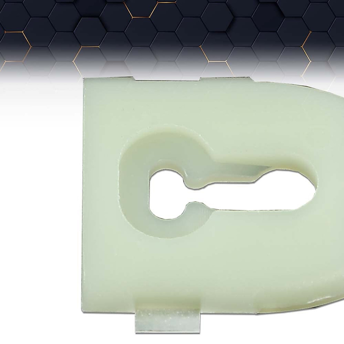 PIT66 Truck Body Side Belt Moulding Molding Trim Clips 10pcs Compatible with Ford F100, F150, F250, F350 1973-1979/Fit Broncos 1978-1979