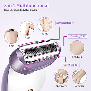 Replacement Women Shaver Head for krovena Women Electric Razor