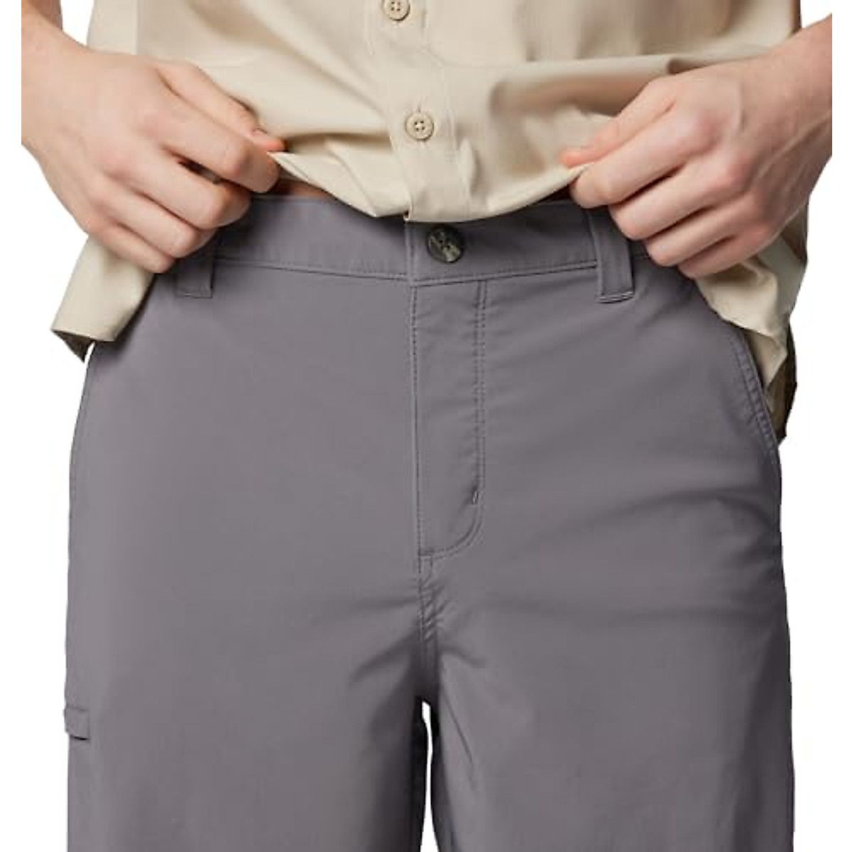 Columbia Men's Standard Grander Marlin II Offshore Short, City Grey, 38x10