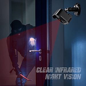 AOTNEX Blink Outdoor Camera Mounts (3rd Gen) 3 pcs, Weatherproof Protective Housing Cover with 360 Degree Adjustable Wall Mount for Blink Outdoor Security Camera System (Outdoor Black)