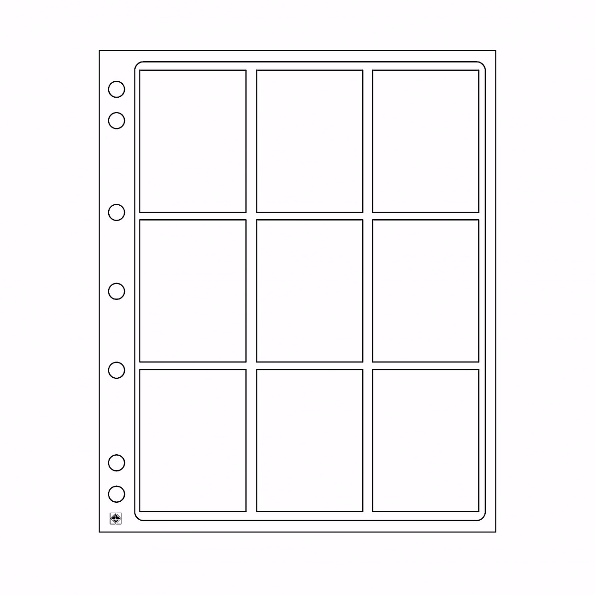 Grande Classic Coin Album Set for up to 36 Certified Coin Holders Blue