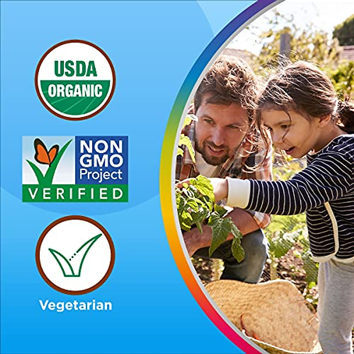 Centrum Kids' Organic Multigummies, Kids Multivitamin Gummies, Organic Multivitamin for Kids with Essential Nutrients for Immune Support, Muscle Function, and Brain Health - 90 Count