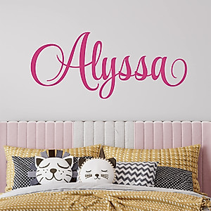 Custom Name Wall Decal - Personalized Name Girls Room Boys Room Kids Bedroom Nursery Decor Wall Sticker