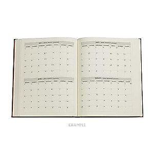 Paperblanks 12 Month 2024 Terrain Daily Planner - Ultra (230 x 180), English (International Holidays)