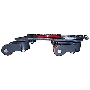 Rotating Machine Dolly (1100lb-8800lb) Multi-Direction 360° Rotation Pake Handling Tools (2200 lbs)