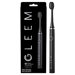 Gleem Battery Powered Electric Toothbrush, Black