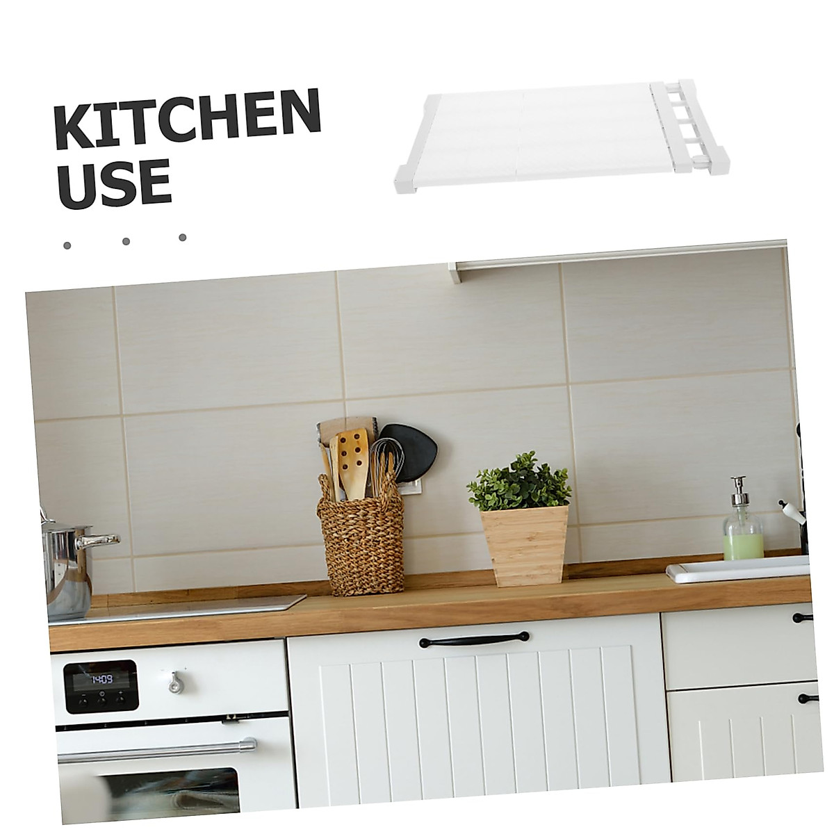 Cabilock Dressing Table Shelf Organizer for Home Retractable Rack Shelf Clothes Closet Portable Shelves Partition Plate Cabinet Storage Rack Clothing Wardrobe Rack Splitter