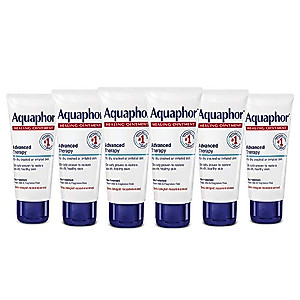 Aquaphor Healing Ointment, Advanced Therapy Healing Ointment for Dry Skin, Skin Protectant for Dry Cracked Skin - 1.75 oz. Tube (Pack of 6)