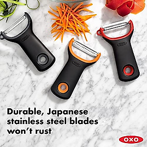OXO Good Grips 3 Piece Assorted Prep Y-Peeler Set