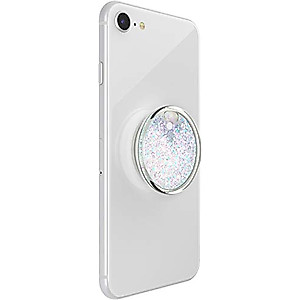 PopSockets: PopGrip Expanding Stand and Grip with a Swappable Top for Phones & Tablets - Tidepool Halo White