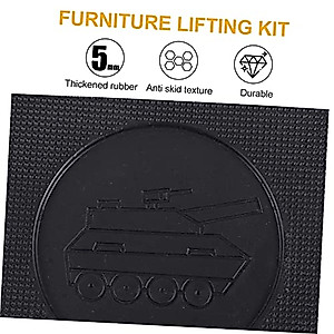 VILLCASE 1 Set Mover Moving Pulleys Home Moving Device Household Moving Tools Bed Moving Shifter Multipurpose Tool Furniture Moving Device Multitools Bracket Rubber Wheel Dolly
