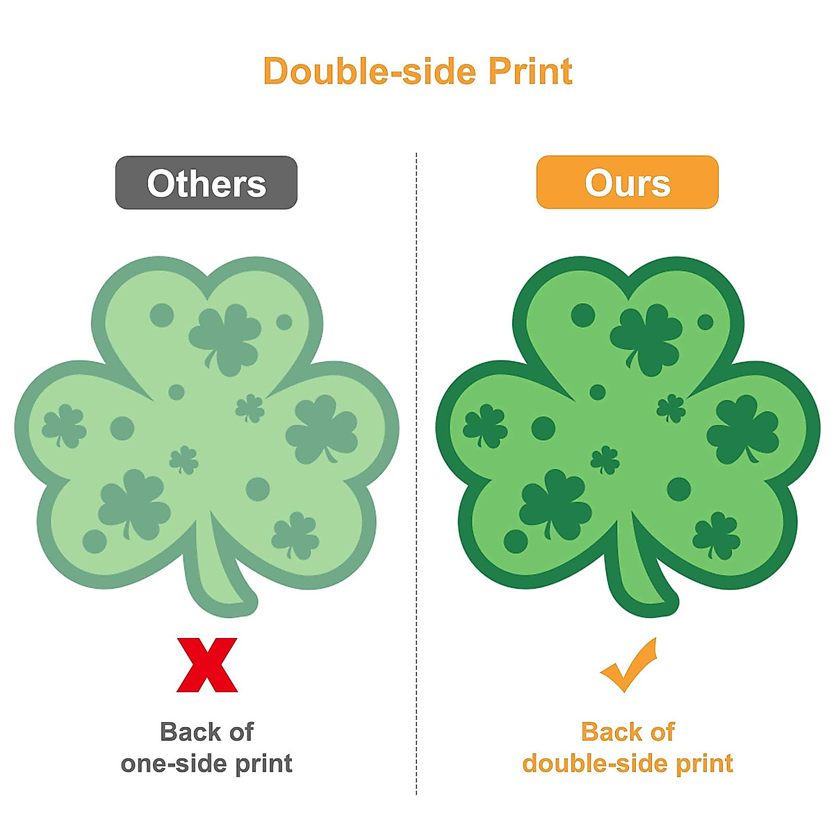 St Patricks Day Window Clings, Shamrock Stickers for St Patricks Day Decorations, 109 PCS Reusable Static Spring Window Clings Decor