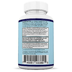 (3 Pack) Clear Nails Plus Max Pills 40 Billion CFU Probiotic Supports Strong Healthy Natural Clear Nails 60 Capsules