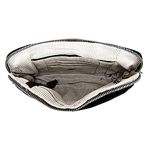 Travelon Women's Anti-Theft Tailored Convertible Crossbody Clutch, Onyx, One Size