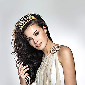 WILLBOND 30th Birthday Sash and Tiara Set 30 and Fabulous Satin Sash Gold Glitter Birthday Rhinestone Tiara Crown for 30th Party Supplies Favors Decorations