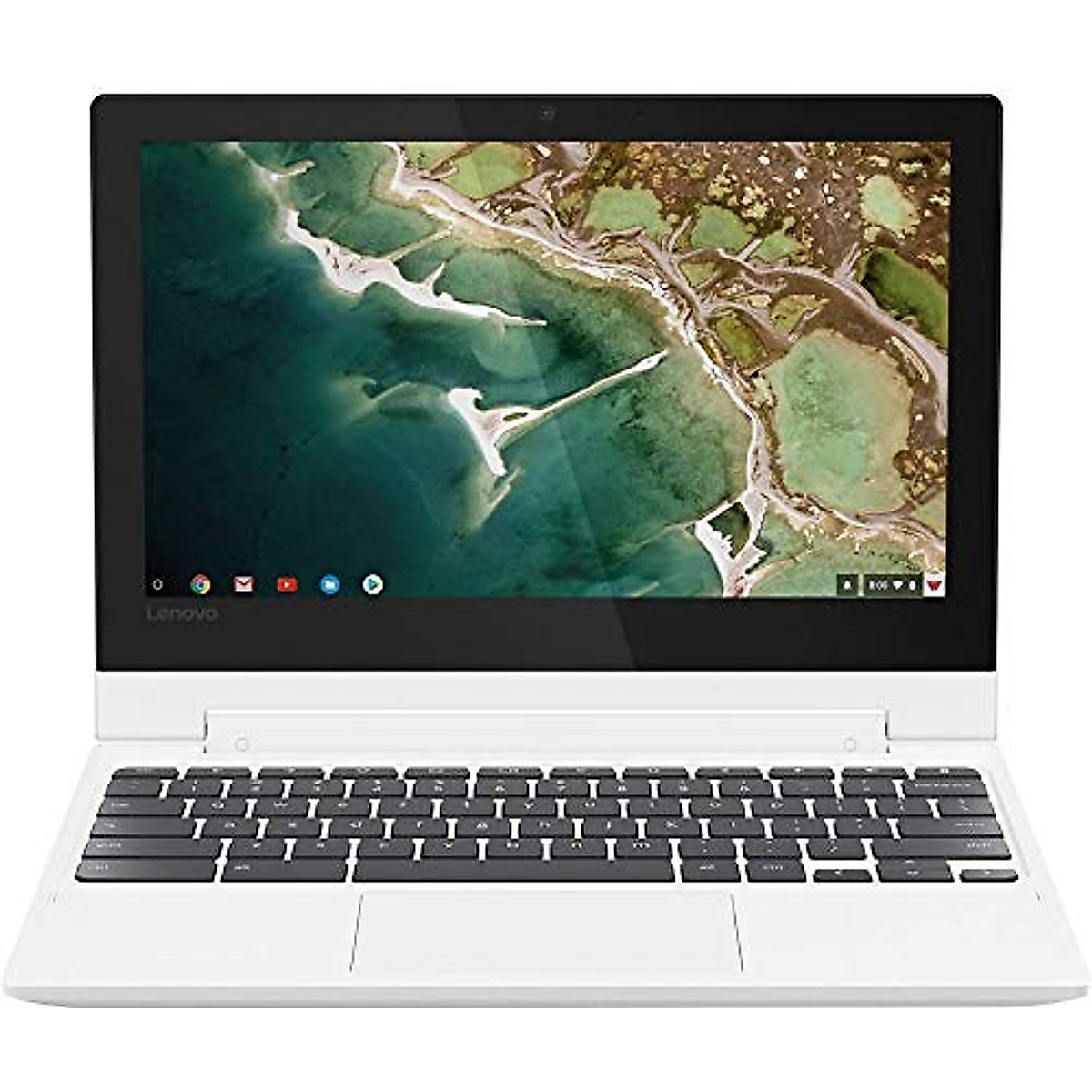 Lenovo Chromebook 2-in-1 Convertible Laptop, 11.6-Inch HD (1366 x 768) IPS Display, MediaTek MT8173C Processor, 4GB LPDDR3, 32GB eMMC, Chrome OS, Blizzard White, Choose Your eMMC (81HY0001US)