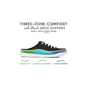 Vionic Beach Breeze Backless Sneakers for Women-Sustainable Shoes That Include Three-Zone Comfort with Orthotic Insole Arch Support, Machine Wash Safe- Sizes 5-11 Marigold Terry 10 Medium