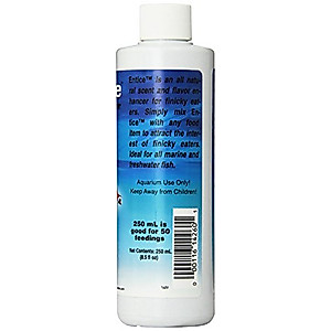 Seachem Entice- Natural Scent & Flavor Enhancer for Fish Food, Marine & Freshwater Aquariums 250ml