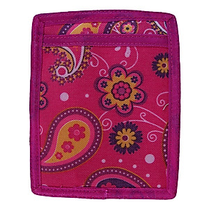 6 Piece Protective Lab Coat Pocket Organizer Kit Has Pretty Pink Paisley Pattern You're Sure to Love! Attractive Yet Durable-Made of Super Strong 600d Denier- Gift for Nurses, Students & You!