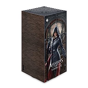 Head Case Designs Officially Licensed Assassin's Creed Evie Frye Syndicate Graphics Vinyl Sticker Gaming Skin Decal Cover Compatible With Xbox Series X Console