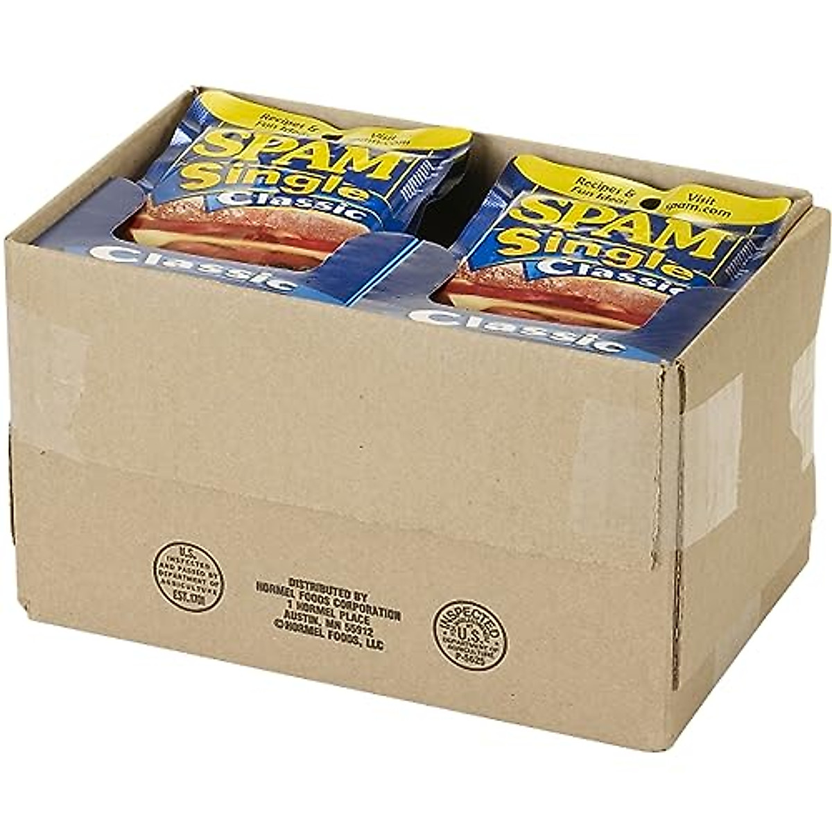 Spam Single Classic, 2.5 Ounce Pouch (Pack of 24)