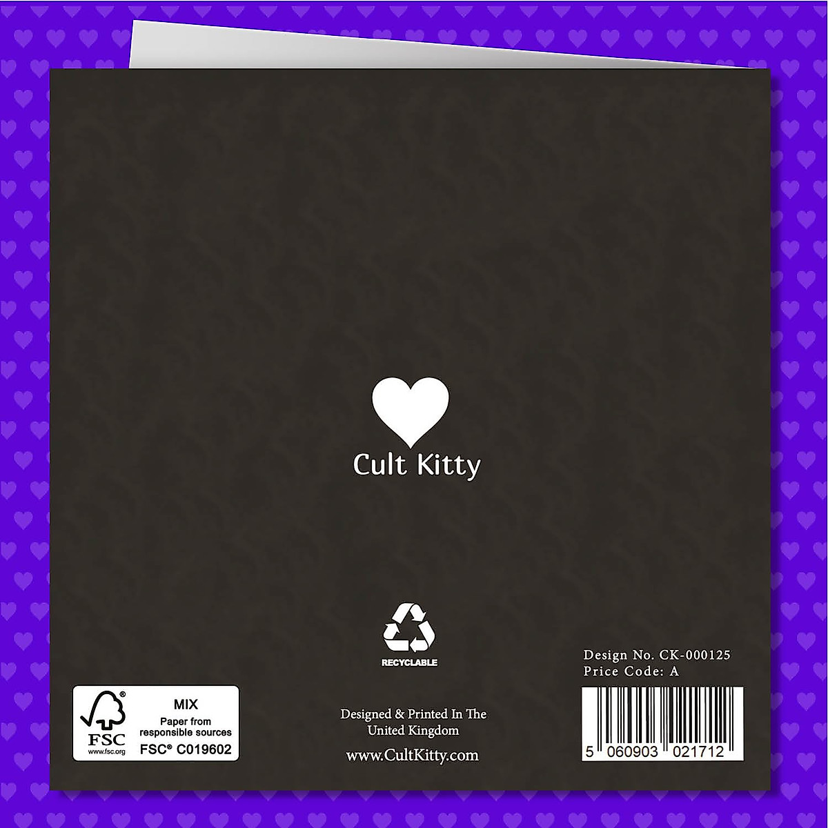 Cult Kitty - One Fantastic B*tch To Another - Rude Birthday Card for Her - Funny Birthday Cards for Women - Sister Birthday Card Adult - Birthday Card Friend Female - Happy Birthday Cards for Her