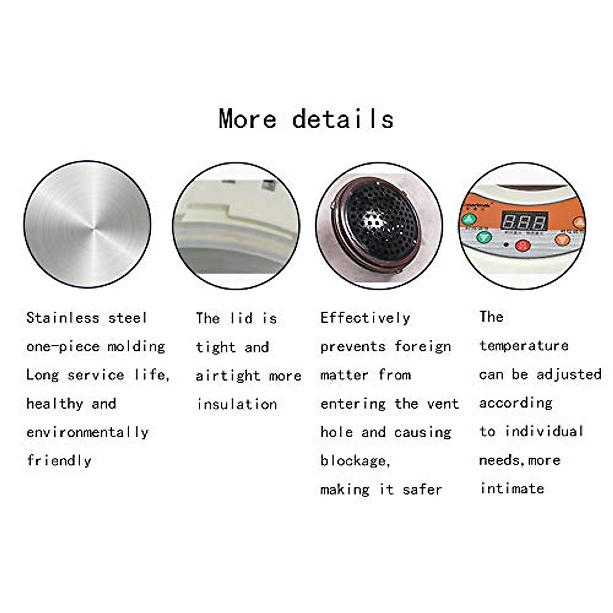 Smartmak Portable Sauna Steamer, 2L 900W Stainless Steel Generator, with Remote Control, Home Spa Machine for Body Detox (US Plug)