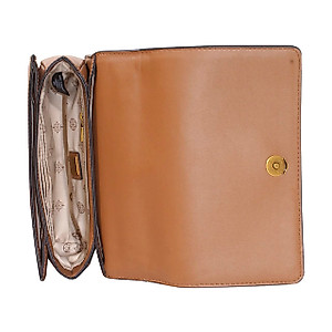 GUESS Abey Convertible Crossbody Flap, Bronze