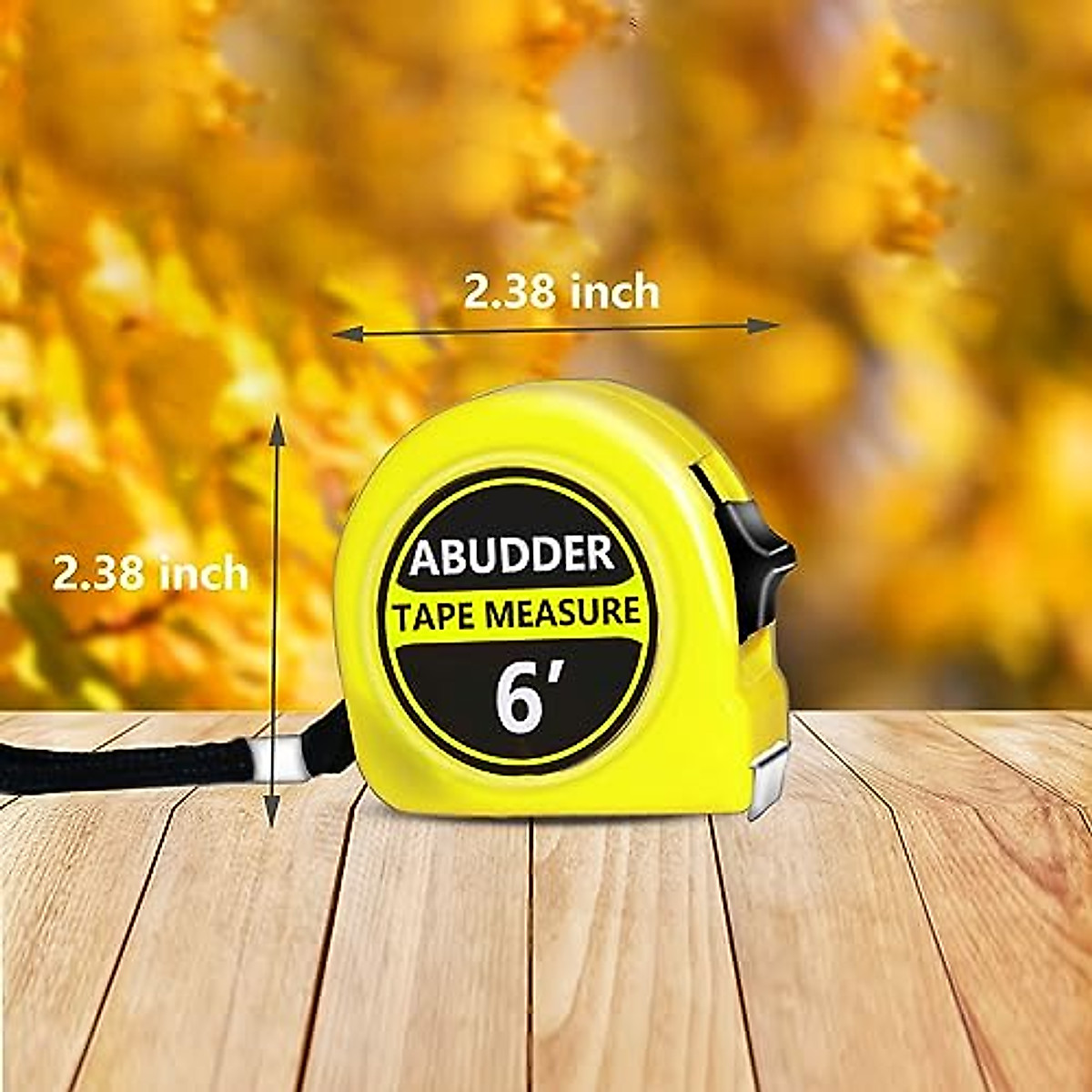 6 Pack Small Tape Measures Retractable,Metric Measuring Tape Retractable with Inches and Centimeters,Measurement Tape 6 FT