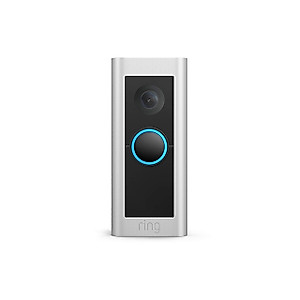 Certified Refurbished Ring Wired Doorbell Pro (Video Doorbell Pro 2) – Best-in-class with cutting-edge features (existing doorbell wiring required)