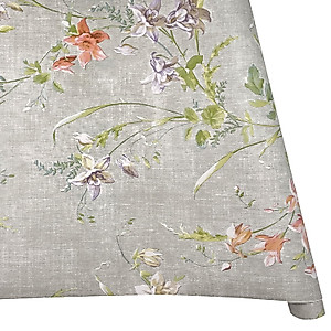 Yifely Rural Floal Vinyl Furniture Paper Pre-Pasted Shelf Liner Dresser Drawer Sticker 17.7 Inch by 9.8 Feet