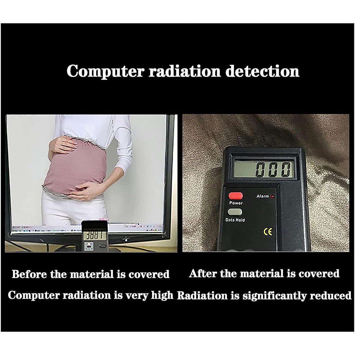 FYLFANYAN Faraday Fabric Elastic Pure Silver Fibre Conductive Material EMF Radiation Shielding Mesh for Cellular Signals, WiFi, Bluetooth, GPS Faraday Cage, RFID, EMF~/