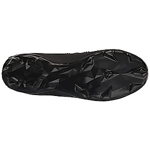 adidas Unisex Predator Accuracy.3 Firm Ground Soccer Shoe, Black/Black/White, 9.5 US Men