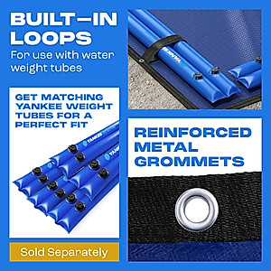 Pool Cover for 16x32 ft Rectangular Pool: Extra Thick & Durable Inground Pool Cover |Sapphire Series of Premium Cold- and UV-Resistant Pool Cover | In-Ground Pool Protection | by Yankee