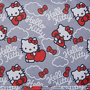 Fast Forward Hello Kitty Backpack for Girls, 16 inch, Red and Grey