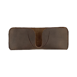 Hide & Drink, Classic Slimfold Wallet, Card Organizer Holder, Travel Accessory, Full Grain Leather, Handmade (Bourbon Brown)