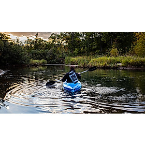 Piscifun Dry Bag, Waterproof Floating Backpack with Waterproof Phone Case for Kayking, Boating, Kayaking, Surfing, Rafting and Fishing, Light Blue 20L