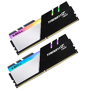 G.SKILL Trident Z Neo Series (Intel XMP) DDR4 RAM 32GB (2x16GB) 3600MT/s CL18-22-22-42 1.35V Desktop Computer Memory UDIMM (F4-3600C18D-32GTZN)