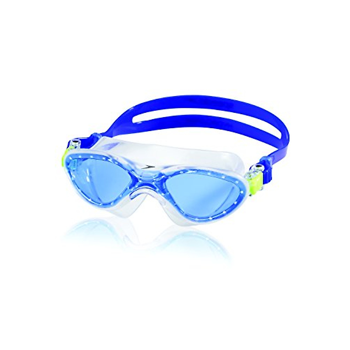 Speedo Unisex-Child Swim Goggles Hydrospex Mask Ages 3 - 6 , Blue Ice