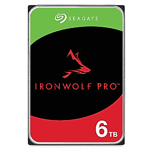 Seagate IronWolf Pro ST6000NT001 Internal Hard Drive 3.5" 6000 GB