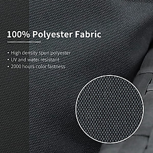 NICESOUL® Modern Luxury All-Weather PE Wicker Modular Armless Sofa, Outdoor Patio Furniture Sofa Piece Grey Rattan Sectional Conversation Set for Backyard Terrace Deck Garden Sunroom Dark Grey Cushion