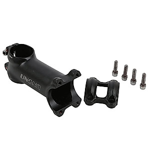 catazer Ultralight Bike Stem Riser for 1.25" Handlebar Mountain Bike Road Bike MTB BMX 31.8mm Bike Stem 17 Degree 70/80/90/100/110/120/130mm (17 ° 120mm)