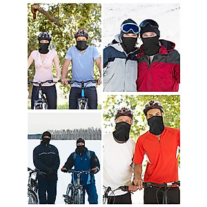9 Pieces ski mask for Men Full face mask shiesty mask Balaclava pasamontañas Hombre for Outdoor Use Black