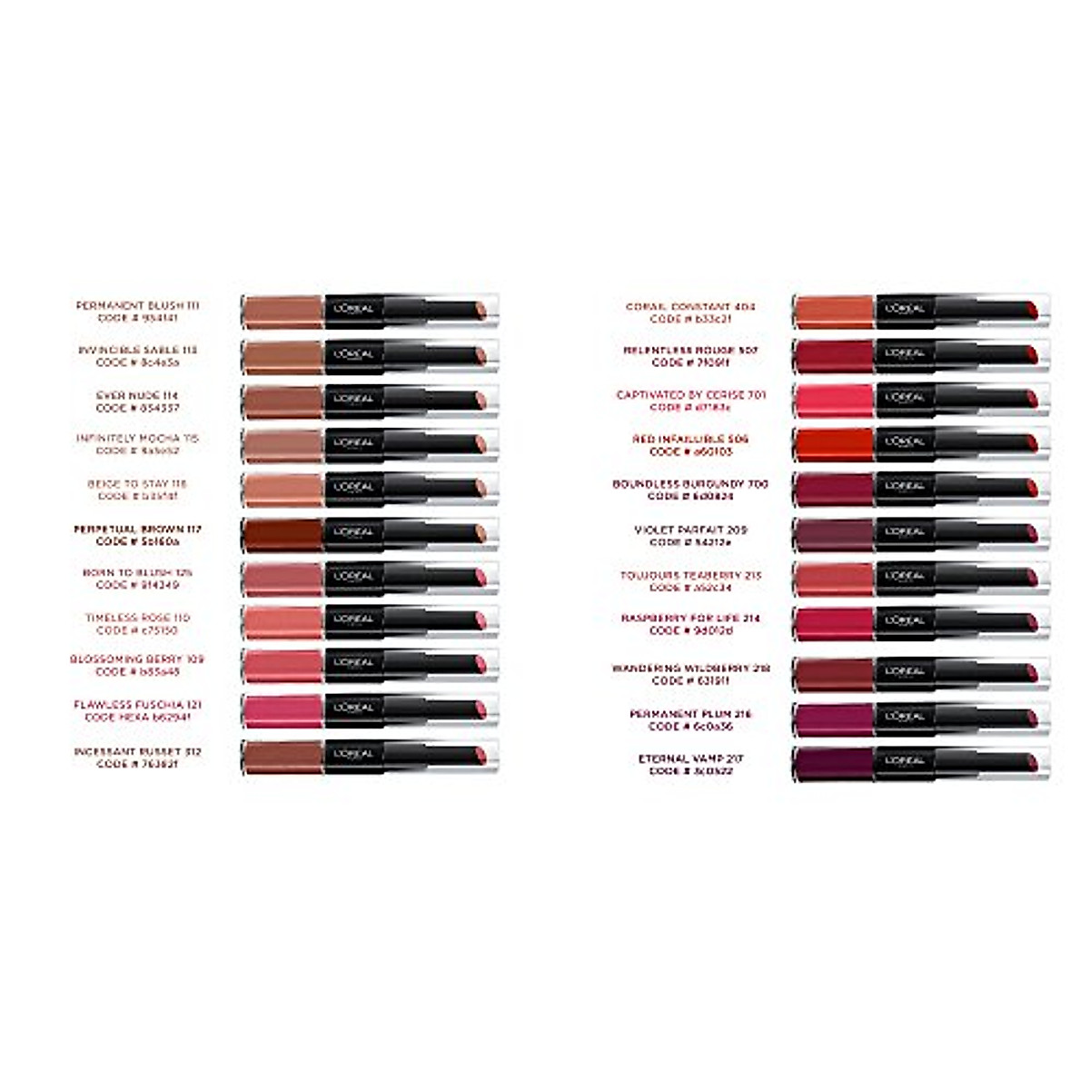 L’Oréal Paris Infallible Pro-Last Lip Color, Forever Candy [103] 0.17 oz