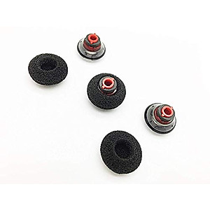 AvimaBasics Voyager 5200 Ear Tips - 3 Pcs Premium Replacement Earbuds Eartips Eargels & Foams Set for Plantronics Voyager 5200 5220 Wireless Bluetooth Headsets (Large Size)