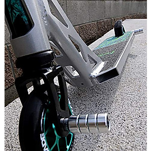 Arcade Pro Scooters Plus Stunt Scooter for Kids 10 Years and Up - Perfect for Intermediate Boys and Girls - Best Trick Scooter for BMX Freestyle Tricks (ARCADE Plus - Ultra Lava)