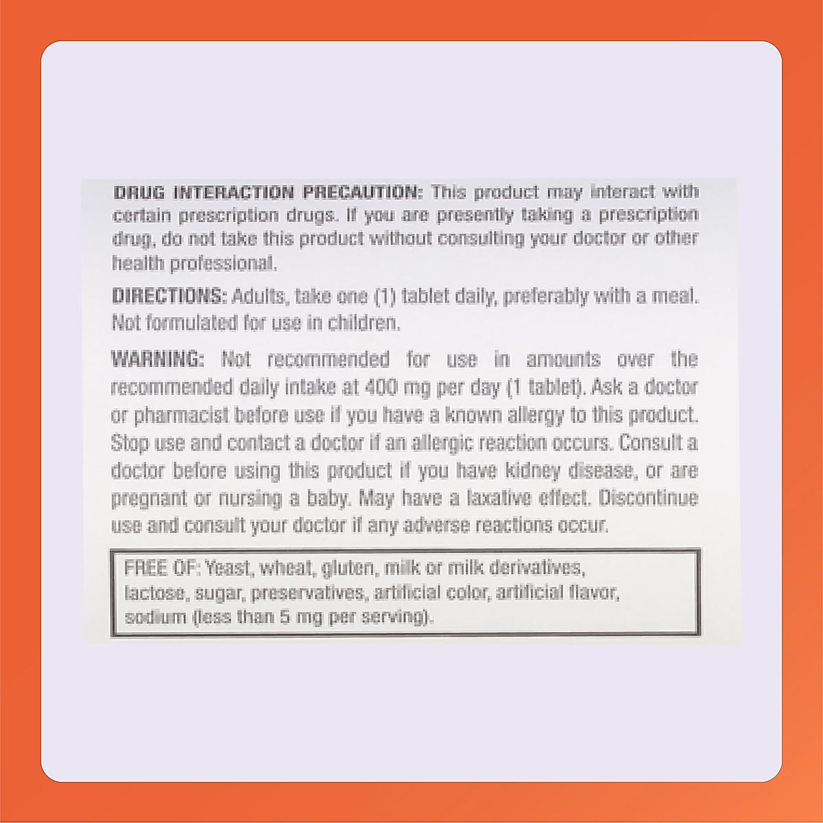 Rugby Magnesium Oxide 400 mg Tablets - Dietary Supplement - Gluten-Free - 120 Tablets