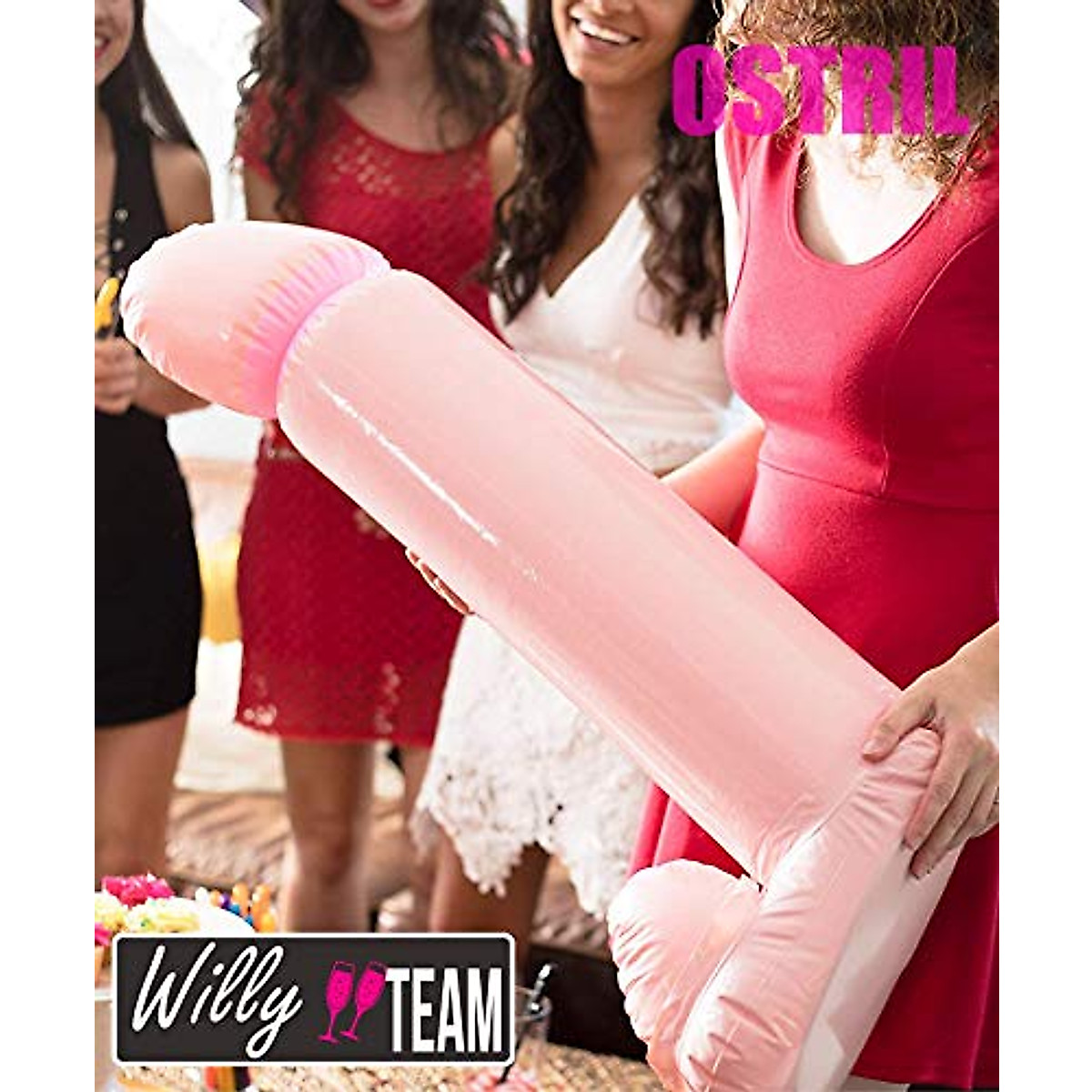 Bachelorette Party Balloons Decorations | Inflatable Willy Balloon Bridal Shower Supplies | Bachelorette Party Pool Games